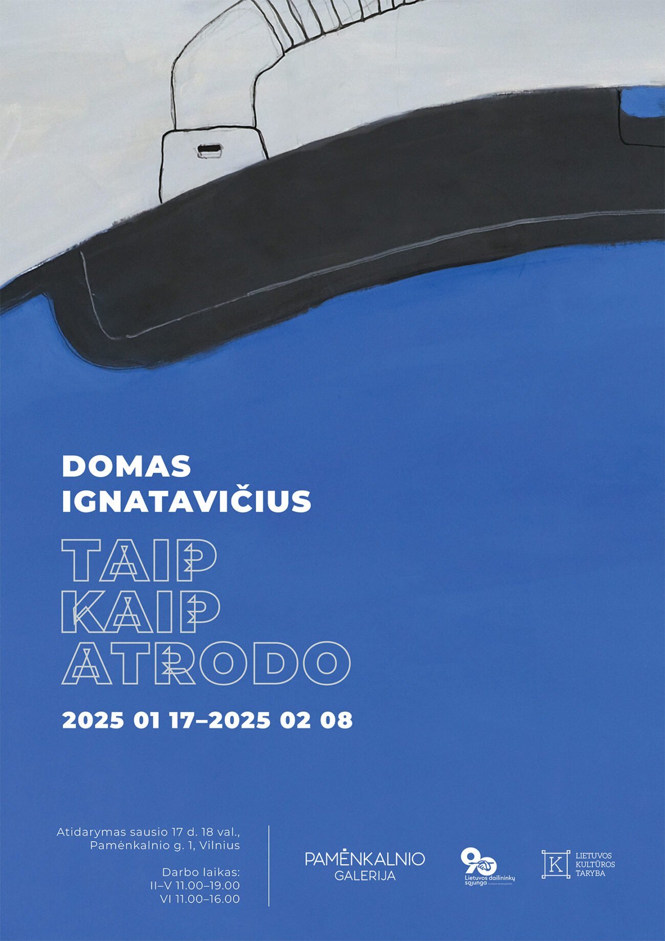 Domo Ignatavičiaus kūrybos paroda „Taip, kaip atrodo“ Pamėnkalnio ...